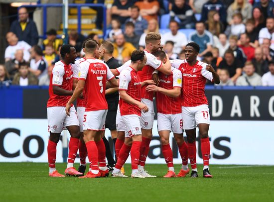 Ben Wiles Rotherham United Celebrates Teammates Editorial Stock Photo ...