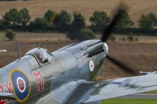 Spitfire Heads Out On Test Flight Editorial Stock Photo - Stock Image ...