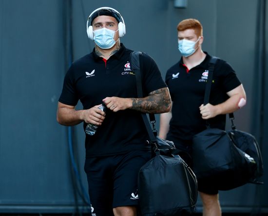 Marco Riccioni Saracens Arrives Ground Editorial Stock Photo - Stock ...