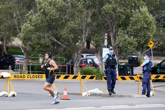 Police Roadblocks Seen Ahead Possible Worldwide Editorial Stock Photo ...