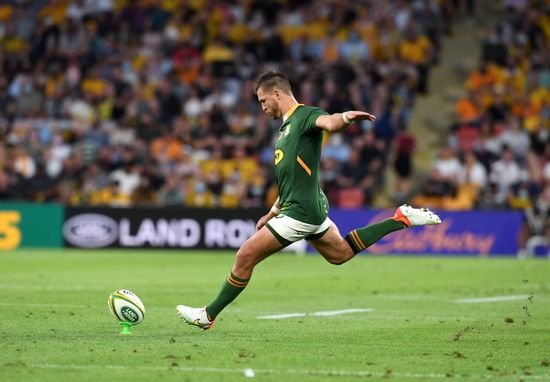 Handre Pollard Springboks Kicks Penalty During Editorial Stock Photo ...