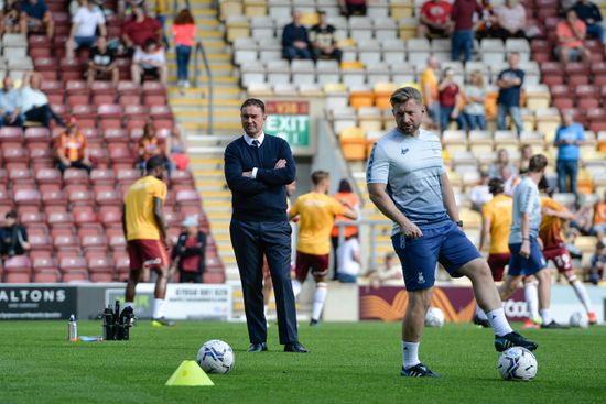 Derek Adams Mark Trueman During Efl Editorial Stock Photo - Stock Image ...