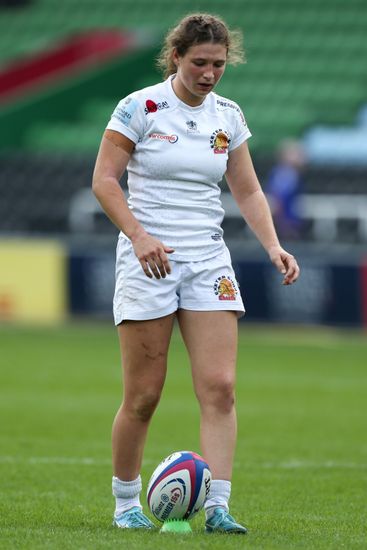 Flo Robinson Exeter Chiefs Sets Conversion Editorial Stock Photo ...