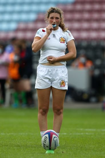 Flo Robinson Exeter Chiefs Sets Conversion Editorial Stock Photo ...