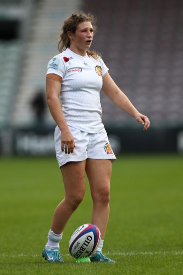 Flo Robinson Exeter Chiefs Sets Conversion Editorial Stock Photo ...