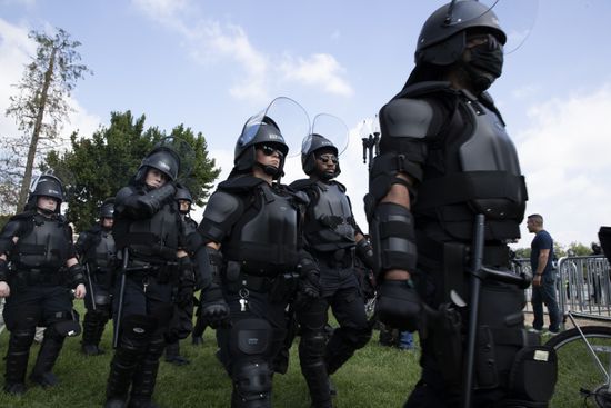 Us Capitol Police Riot Gear Patrol Editorial Stock Photo - Stock Image ...