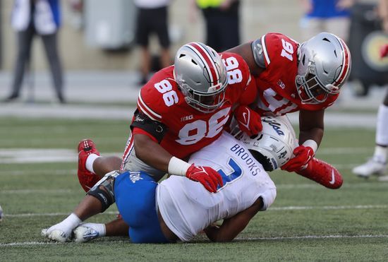 Ohio State Buckeyes Chris Booker 86 Editorial Stock Photo - Stock Image ...