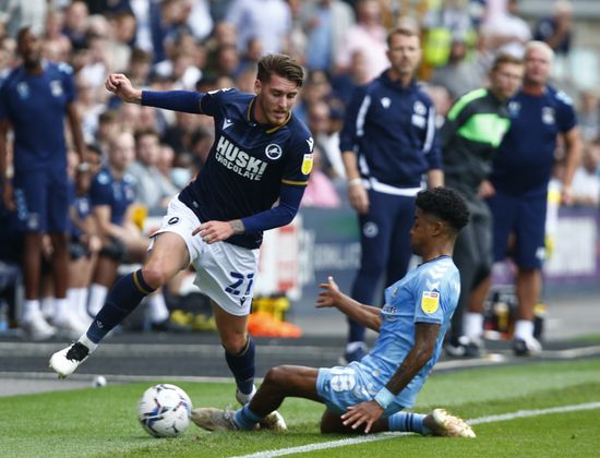 Connor Mahoney Millwall Beats Ian Maatsen Editorial Stock Photo - Stock ...