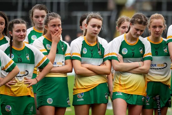 Antrim Vs Offaly Offalys Maher Leah - Foto de stock de contenido ...