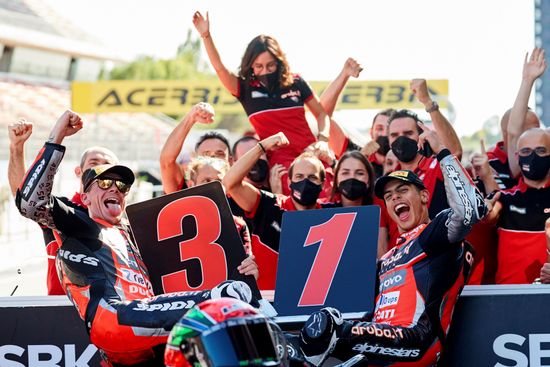 Spanish Superbike Rider Michael Ruben Rinaldi Editorial Stock Photo ...