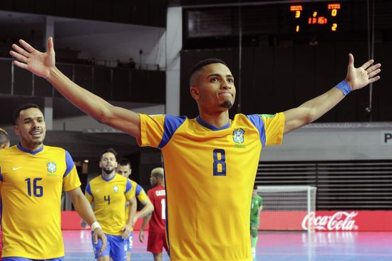 Leonardo Brazil Celebrates His Goal Which Editorial Stock Photo - Stock ...