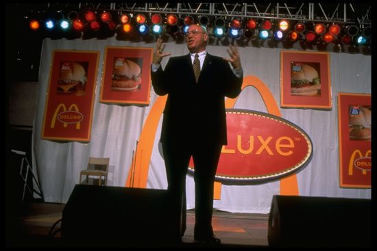 Mcdonalds Us Operations Chief Edward Rensi Editorial Stock Photo ...