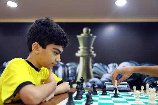 Adham Hossam Chess Game Chess Academy Editorial Stock Photo - Stock ...