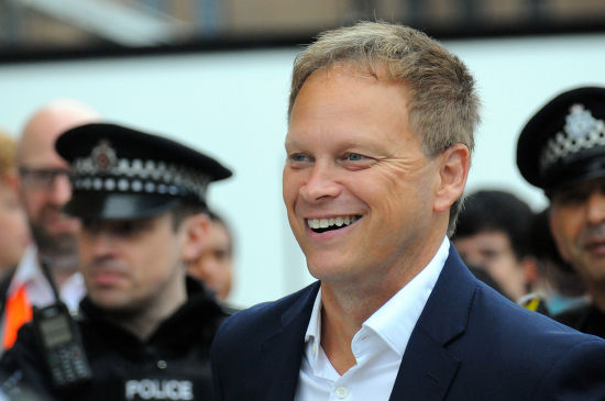 Transport Secretary Grant Shapps Attends Opening Editorial Stock Photo ...