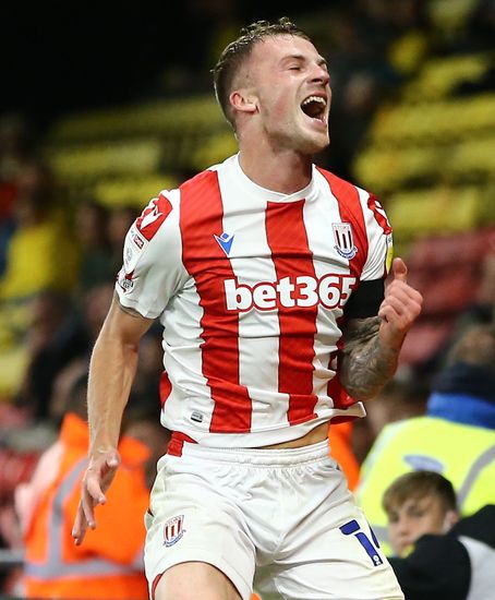 Josh Tymon Stoke City Celebrates Scoring Editorial Stock Photo - Stock ...