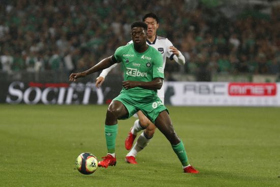 Saidou Sow Saint Etienne Ui Jo Editorial Stock Photo - Stock Image ...