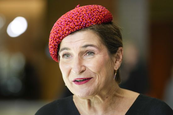 Pvda Member Parliament Lilianne Ploumen Leaves Editorial Stock Photo ...