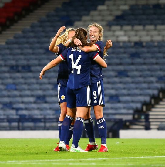 Chloe Arthur Scotland Celebrates After She Editorial Stock Photo ...