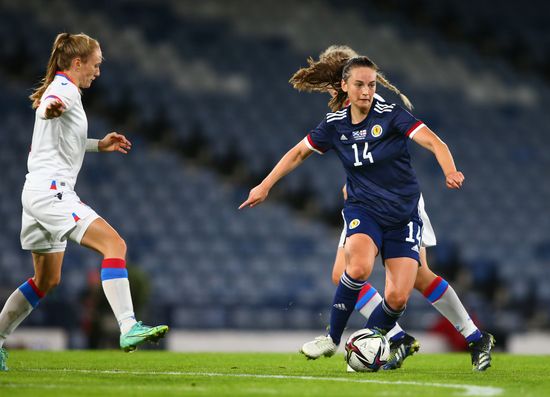 Chloe Arthur Scotland On Ball Hampden Editorial Stock Photo - Stock ...