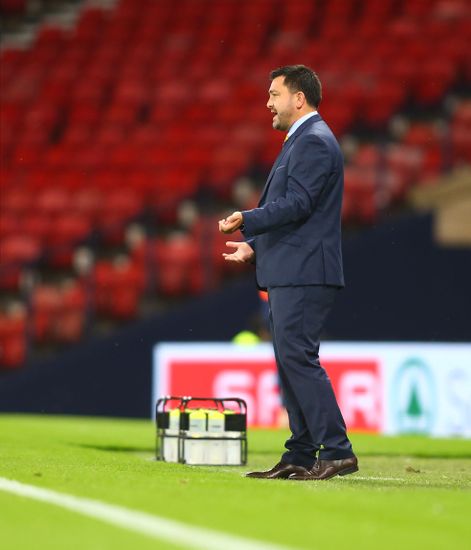 Scotland Manager Pedro Martinez Losa Gives Editorial Stock Photo ...