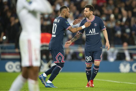 Jubilation Neymar Jr Lionel Messi During Editorial Stock Photo - Stock ...