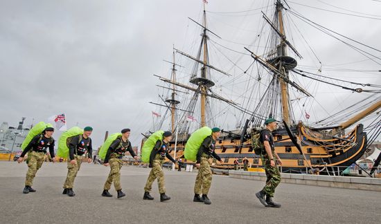 Royal Navys Jason Gadd Kev Green Editorial Stock Photo - Stock Image ...