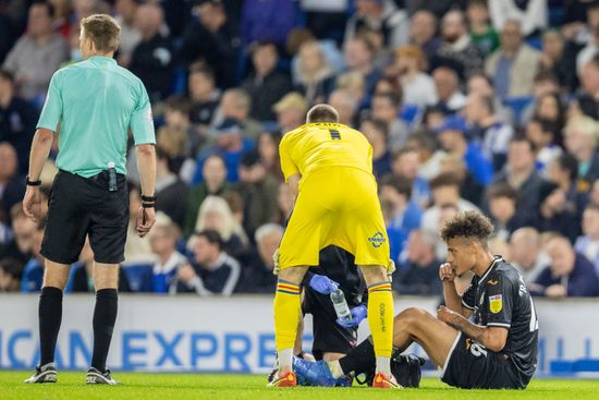 Swansea City Rhys Williams Receiving Treatment Editorial Stock Photo ...