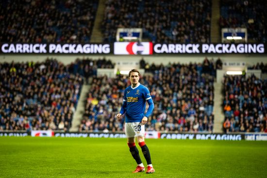 Scott Wright Rangers During Premier Sports Editorial Stock Photo ...