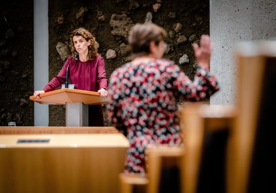 Sophie Hermans Vvd Lilianne Ploumen Pvda Editorial Stock Photo - Stock ...