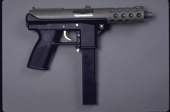 Tec9 Rifle Made By Intratec Usa Editorial Stock Photo - Stock Image ...