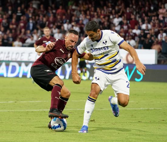 Franck Ribery Us Salernitana During Serie Editorial Stock Photo - Stock ...