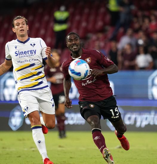 Cedric Gondo Us Salernitana During Serie Editorial Stock Photo - Stock ...