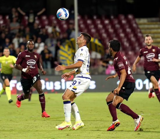 Giovanni Simeone Hellas Verona During Serie Editorial Stock Photo ...
