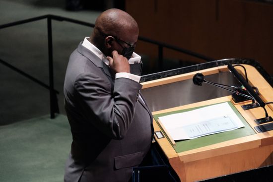 President Botswana Mokgweetsi Eric Keabetswe Masisi Editorial Stock ...