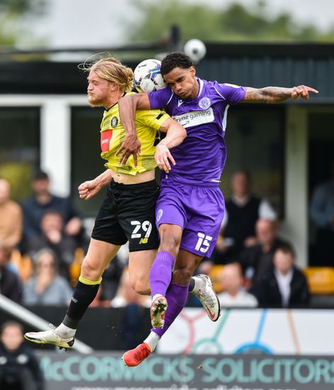 Luke Armstrong Harrogate Town Terence Vancooten Editorial Stock Photo ...
