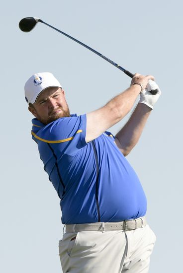 Team Europes Shane Lowry Watches His Editorial Stock Photo - Stock ...