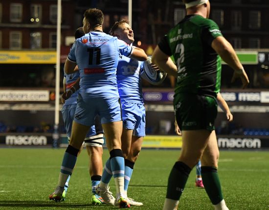 Hallam Amos Cardiff Celebrates Scoring Try Editorial Stock Photo ...