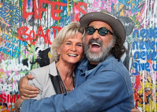 Helen Swaby Mr Brainwash Artist Thierry Editorial Stock Photo - Stock ...