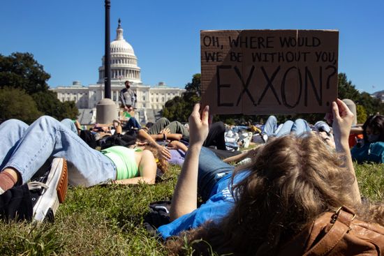 Around 100 Youth Demonstrators Perform Diein Editorial Stock Photo ...