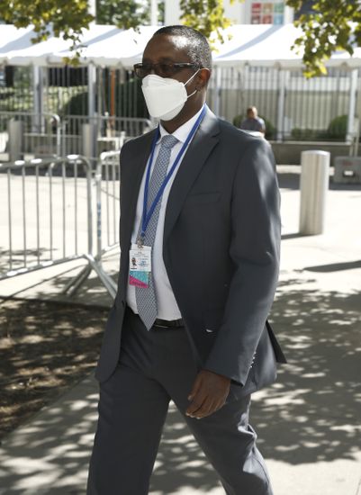 Foreign Minister Rwanda Vincent Birata Seen Editorial Stock Photo ...