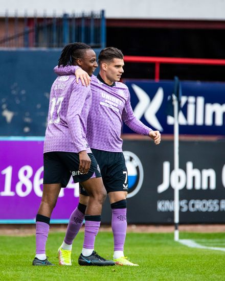 Joe Aribo Rangers Celebrates His Goal Editorial Stock Photo - Stock ...