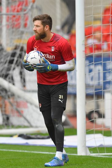 Rotherham United Goalkeeper Josh Vickers 31 Editorial Stock Photo ...