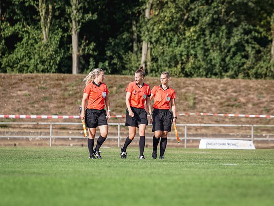 Referees Ines Appelmann Sina Diekmann Maria Editorial Stock Photo ...