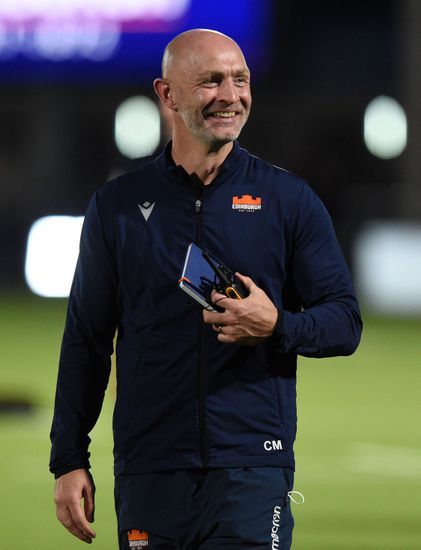 Calum Macrae Edinburgh Rugby Defense Coach Editorial Stock Photo ...