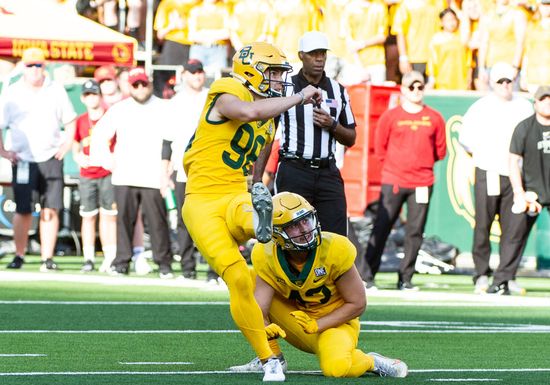 Baylor Bears Punter Issac Power 43 Editorial Stock Photo - Stock Image ...