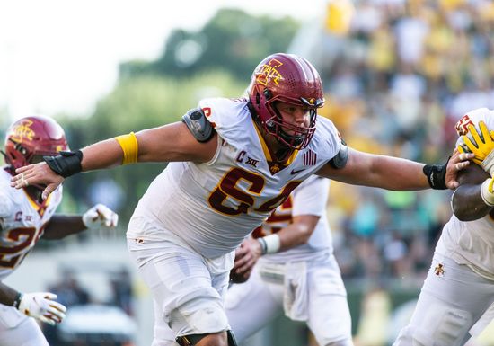 Iowa State Cyclones Offensive Lineman Derek Editorial Stock Photo ...