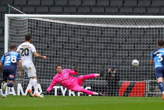 Troy Parrott Scores Penalty Spot Milton Editorial Stock Photo - Stock ...
