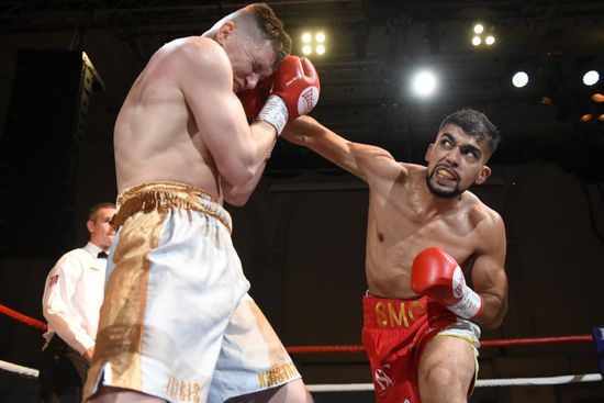 Mohammed Sameer Red Shorts Defeats Kristaps Editorial Stock Photo ...