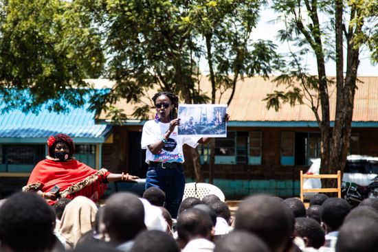 Esther Maina Participant During Fridays Future Editorial Stock Photo ...
