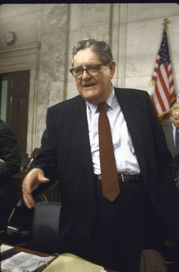 Senator Howell T Heflin Attending Joint Editorial Stock Photo - Stock ...